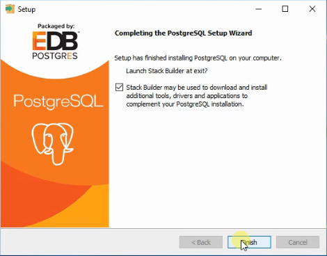 PostgreSQL Installation