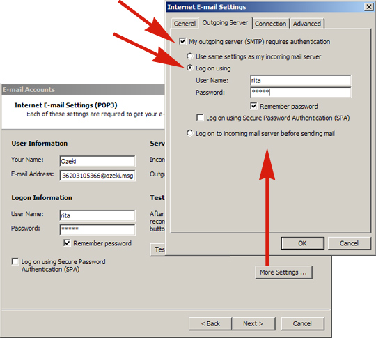 Configuring Outlook plugin
