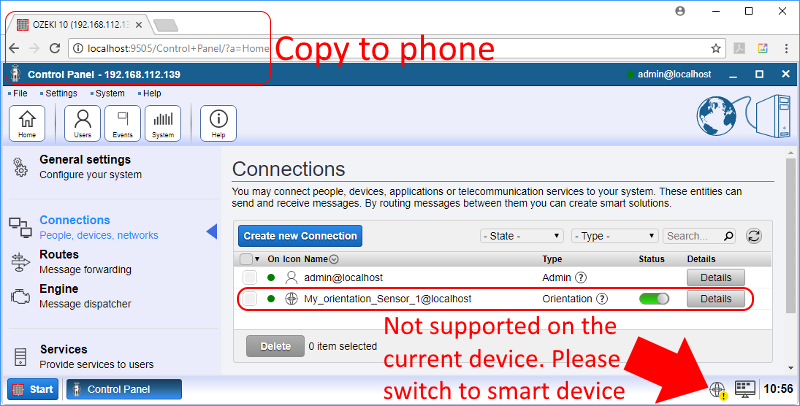 Orientation sensor in your smart device