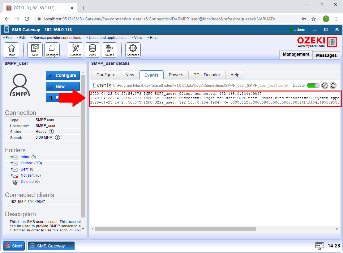 How to route SMS messages using phone
