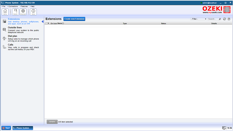 Quick Start Guide - PBX